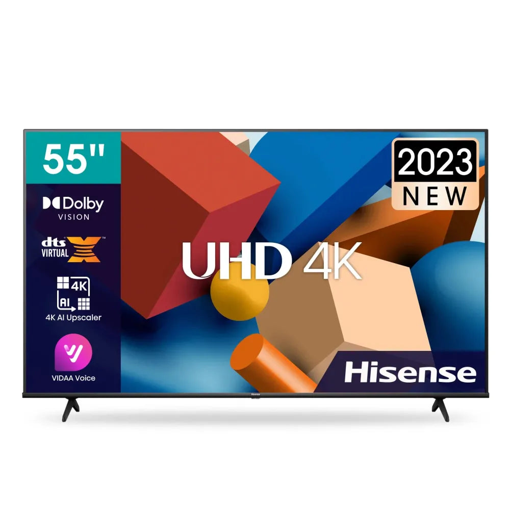 TV | Hisense 55" 4K UHD Smart TV A6Q Dolby Vision | Nictus Namibia