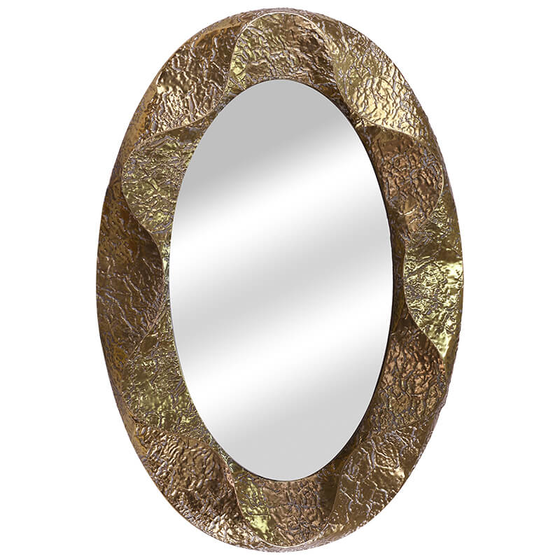 GROSSO GOLD MIRROR 128X88CM — Nictus Namibia
