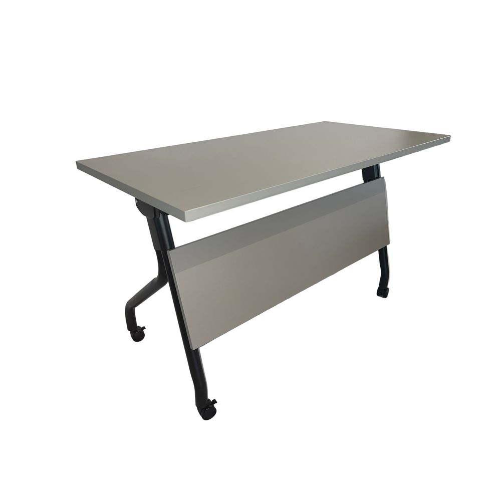 STL-TT-12 FOLDING TABLE (WHITE TOP/BLACK LEGS) 1.2M — Nictus Namibia