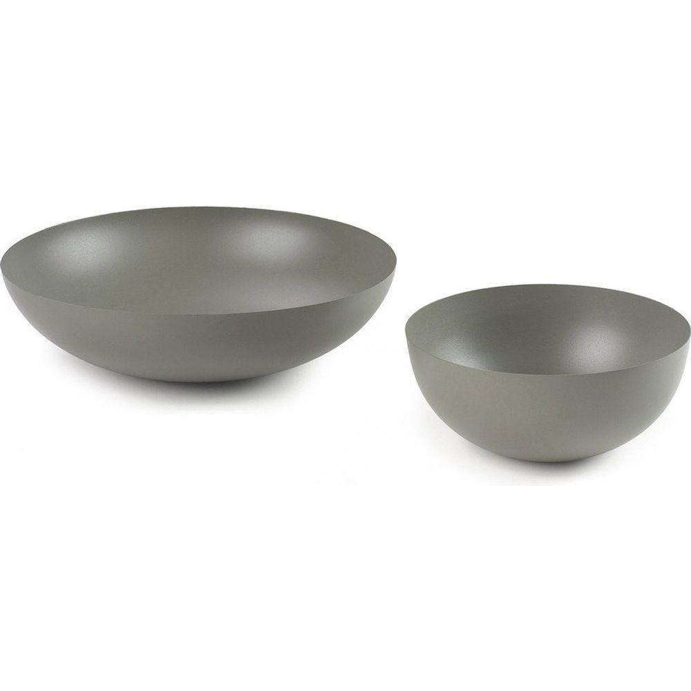 SHAR SET 2 BOWLS METAL — Nictus Namibia